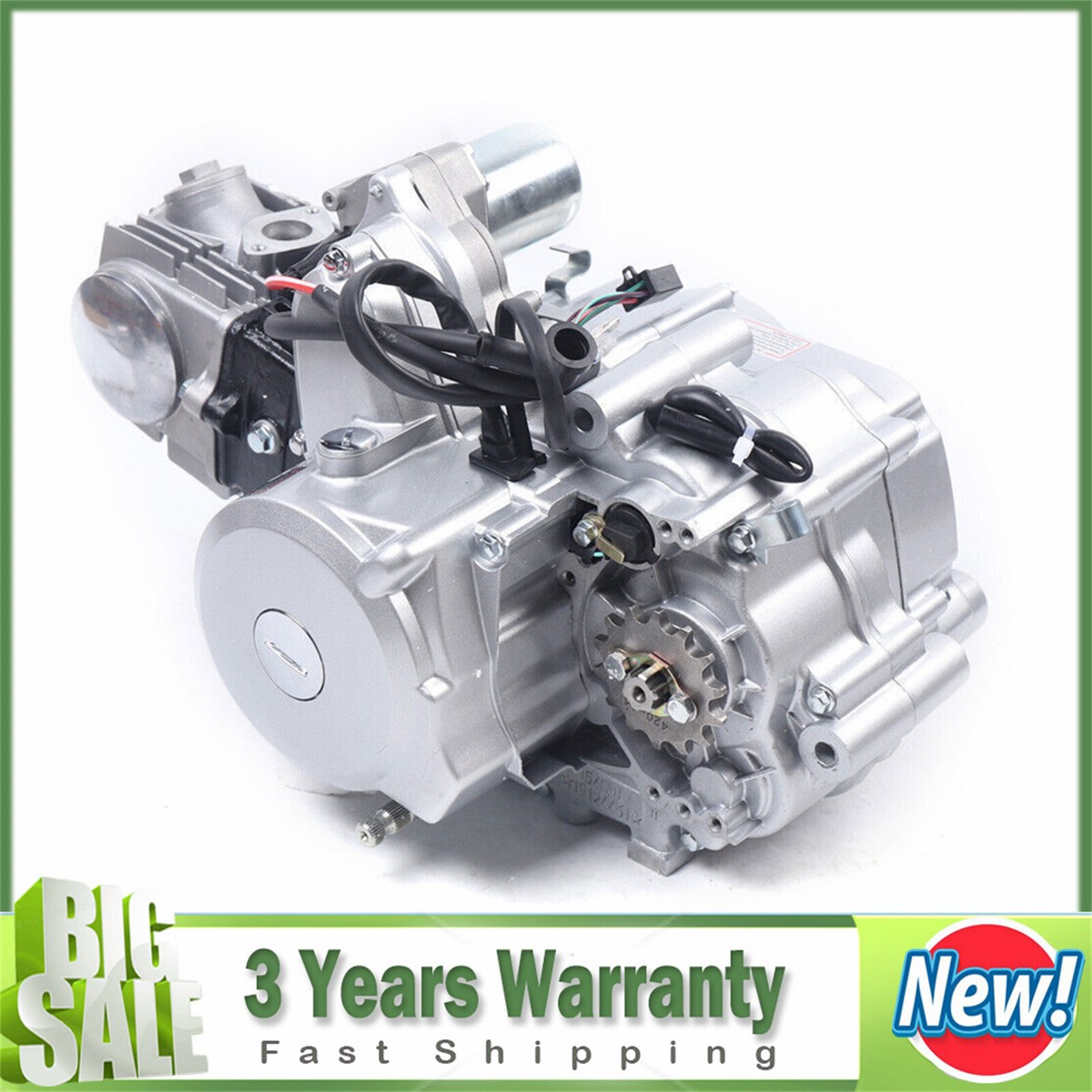Small Four Stroke Motorcycle Engines AUTOMATIC 110CC ENGINE WITH