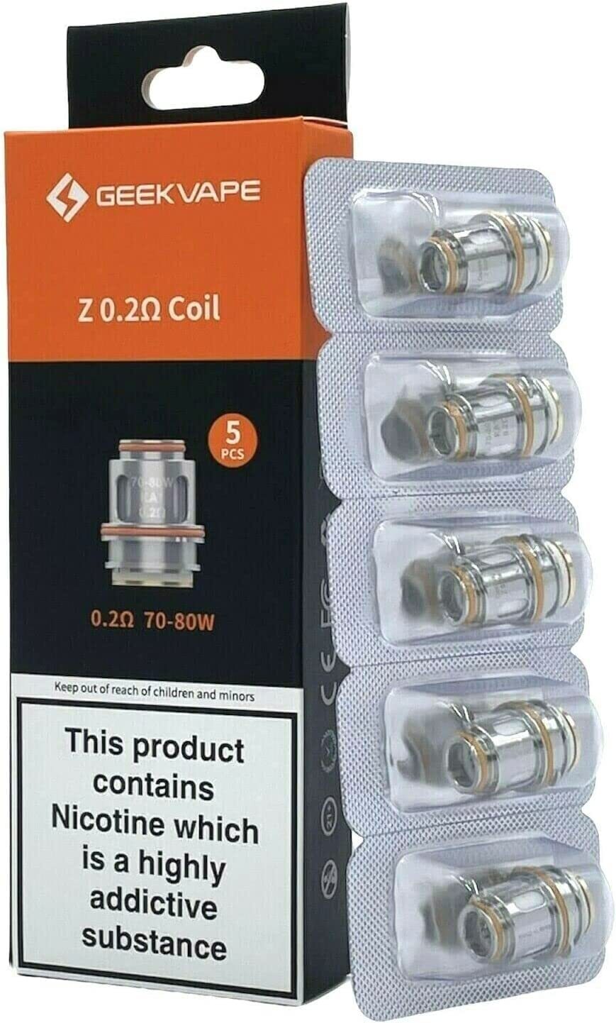 GeekVape Zeus Coils Z1 0.4 - Z2 0.2 Geek Vape Coil Z Sub Ohm Mesh ...