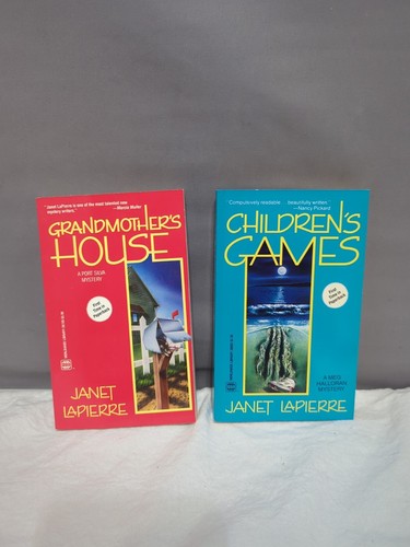 Grandmothers House & Children's Games By Janet Lapierre Book Novel ...