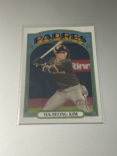 2021 Topps Heritage HA-SEONG KIM #619 San Diego Padres | eBay