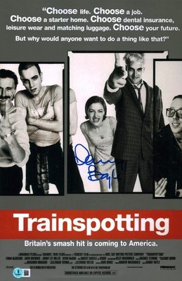 Danny Boyle Signed Autographed Trainspotting Director 11x17 Photo ...