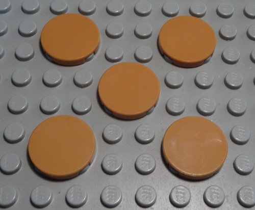 Lego Azulejo - Azulejo Redondo 2x2 Ocre 5 Piezas 4895229111028 | eBay