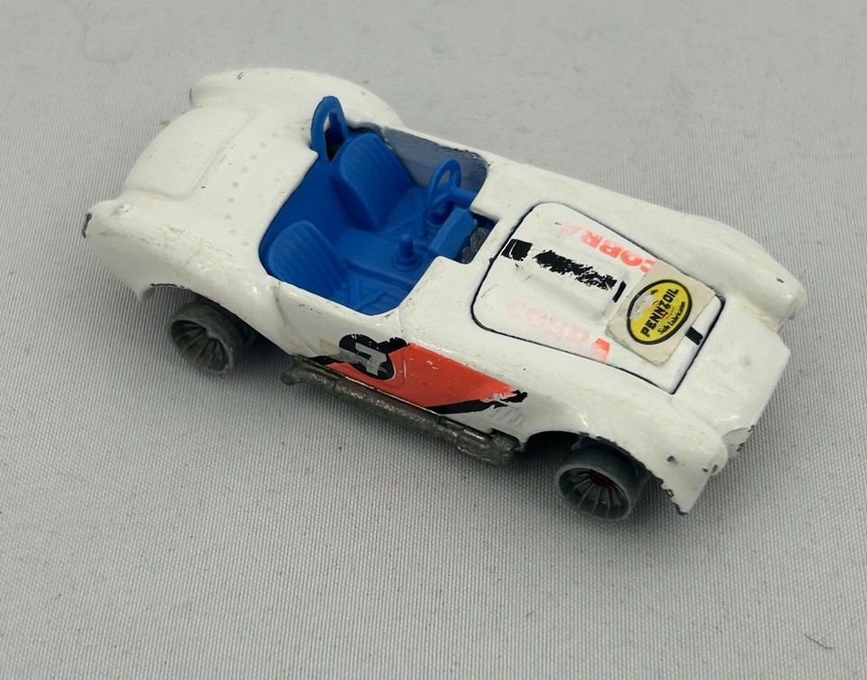 1982 Hot Wheels '65 Ford Shelby Cobra Cal Customs Real Riders White #7 ...