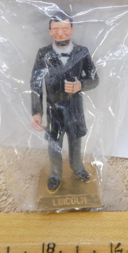 VINTAGE MARX US PRESIDENT Abraham Lincoln FIGURE in the Package ! | eBay