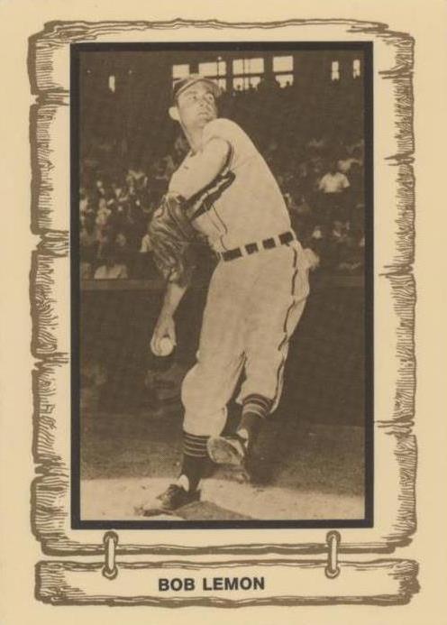 1983 Cramer Baseball Legends Series 4 - Bob Lemon #120 for sale online ...