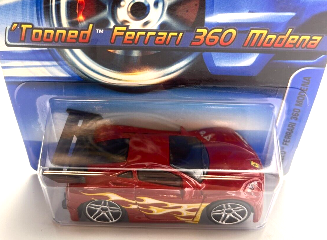 2005 MATTEL HOT WHEELS LOT OF 4 ECLIPSE, FERRARI 360 MODENA, FIAT 500C ...