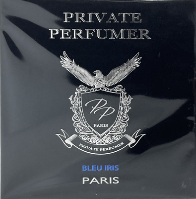 PRIVATE PERFUMER BLUE IRIS 2 PCS GIFT SET FOR MEN EDP SPRAY 3.3 Oz and ...