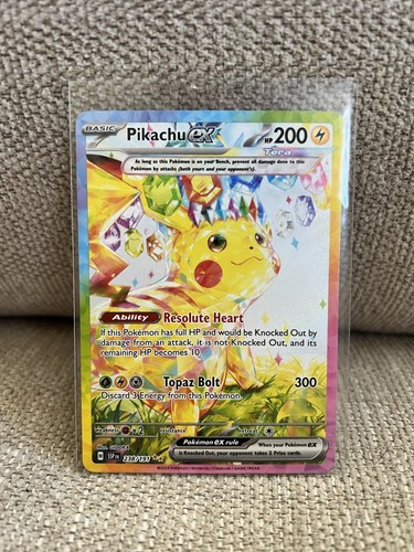 Pikachu ex 238/191 Sv08: Surging Sparks Holo SIR - Pack fresh. MINT | eBay