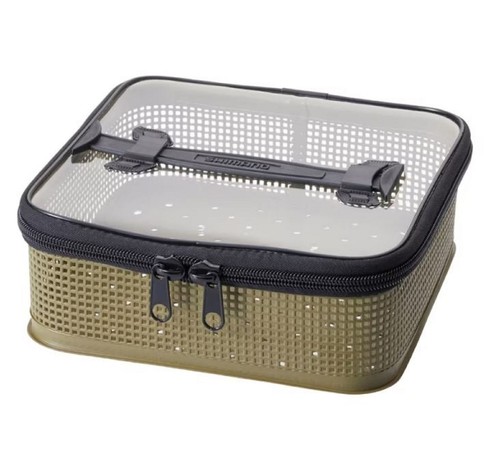 Shimano BK-098U Mesh Case Washable Size L 26 x 25 x 10 cm Khaki (6297 ...