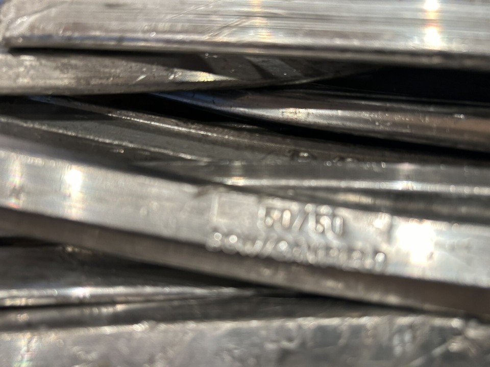 Approx 1 Pound 50/50 Lead Tin Solder Casting Bullets Roofing | eBay