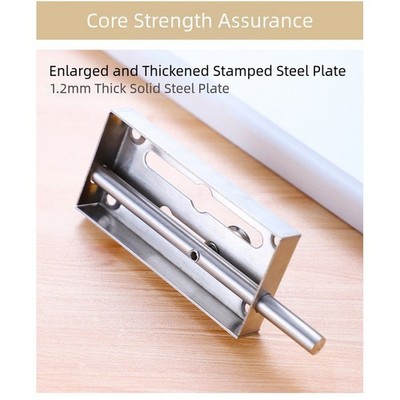 Door Lock Dual Safety Mechanism Home Security Reliable Security Rust ...