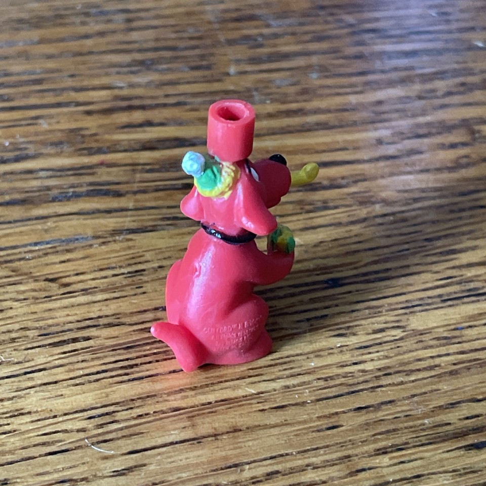Clifford Big Red Dog mini figure birthday hat cake topper toy Small ...