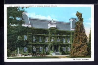 Postcard - Eugene - Villard Hall - University of Oregon | eBay