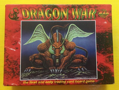 Customizable DRAGON WAR board card game by RAK 2-6 players FUN & SPUNKY ...