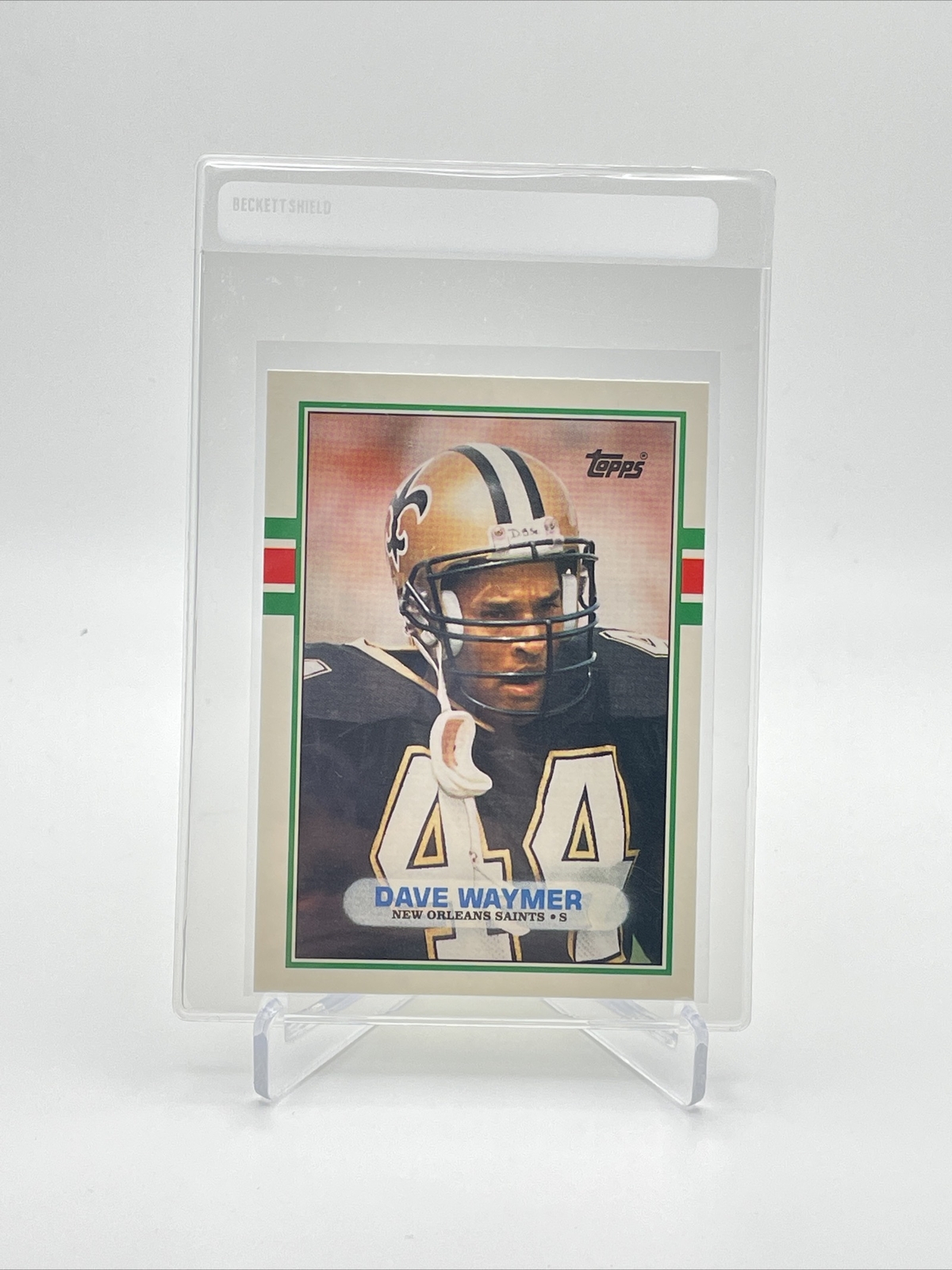 1989 Topps Traded Dave Waymer Football Card #28T NM-Mint FREE SHIPPING ...