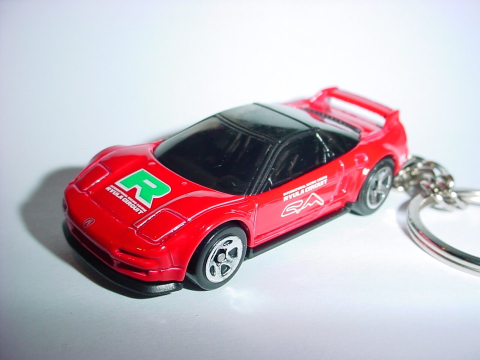 HOT 3D RED 1990 HONDA/ACURA NSX CUSTOM KEYCHAIN keyring key racing hot ...
