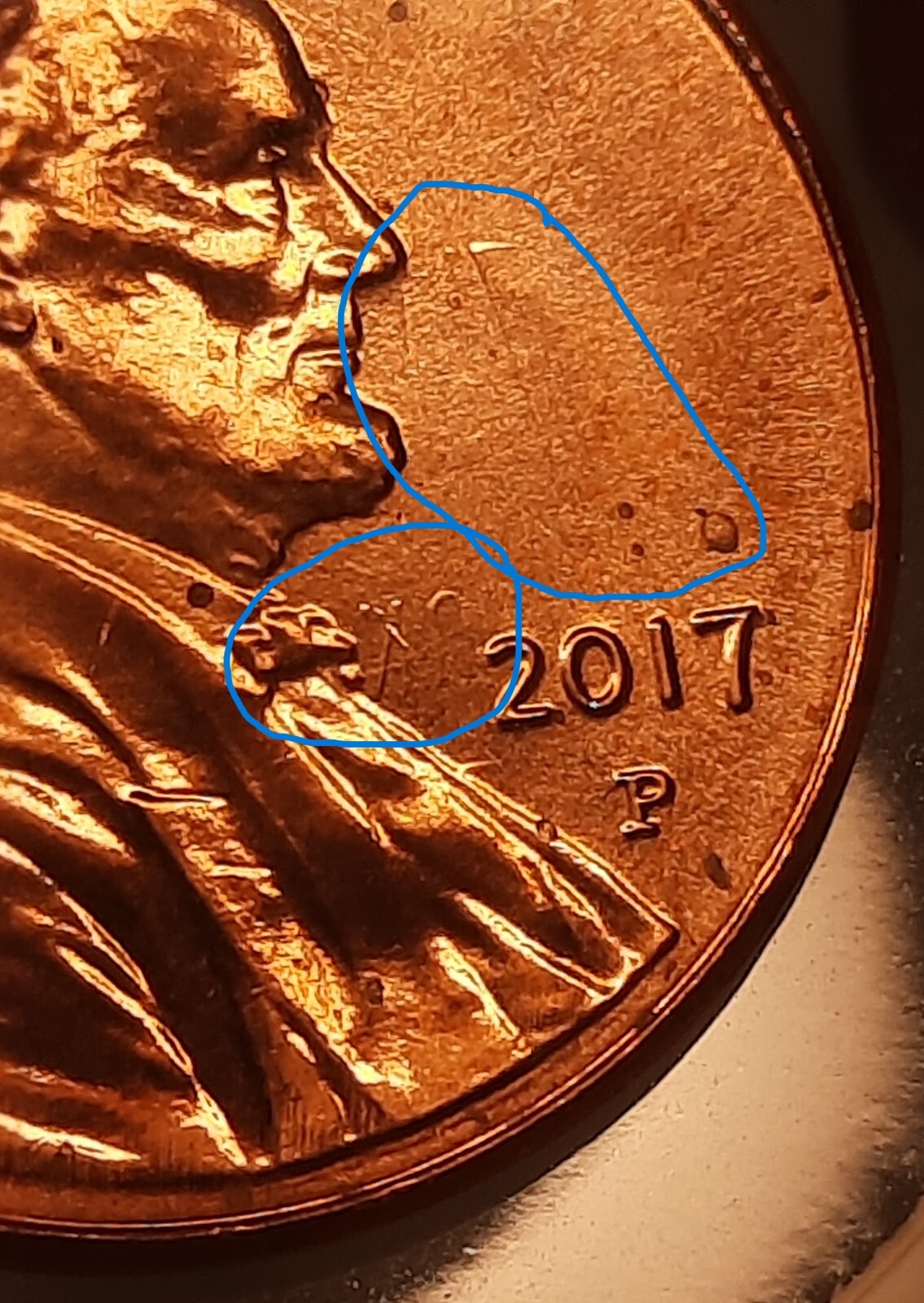 RARE 2017 P Lincoln Shield *Multi ERROR Cent Die Clash | eBay