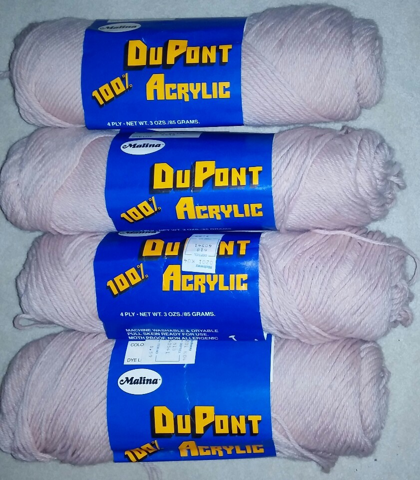 Vtg Zayre 100% DuPont Orlon Acrylic Yarn Lot of. 4 brand new vintage | eBay