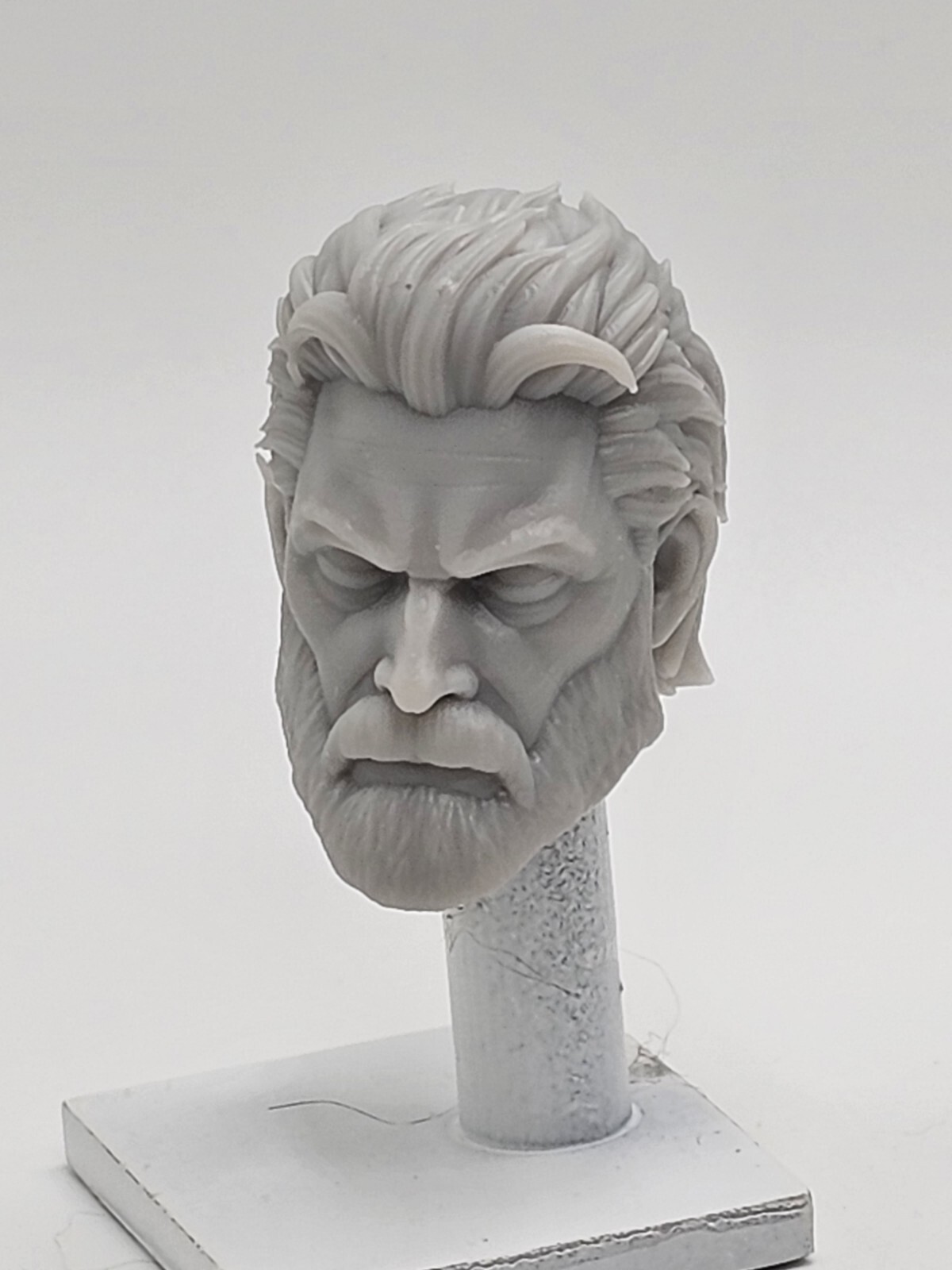 3d Print INVINCIBLE OMNI-MAN BEARD 1:10 7" MARVEL LEGEND MCFARLANE DC ...