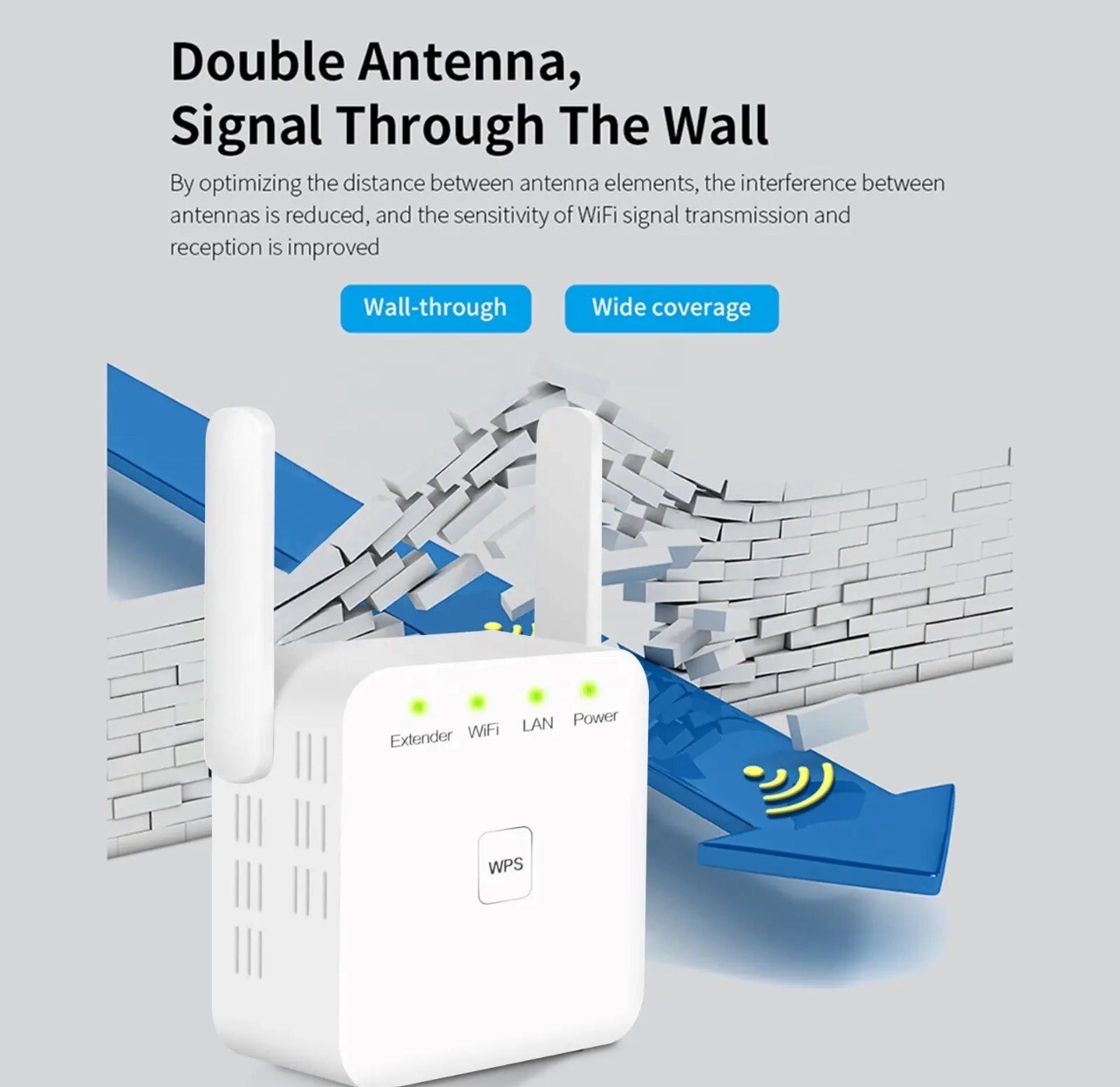 Extend Tecc Wifi Booster Extendtecc 1200Mbps Wireless 2024 Wifi Range ...