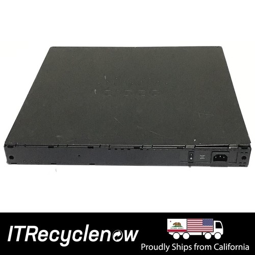 Cisco 2901 Dual Port Gigabit Wired Router 4x EHWIC 2x DSP 1x ISM w/ K9 ...