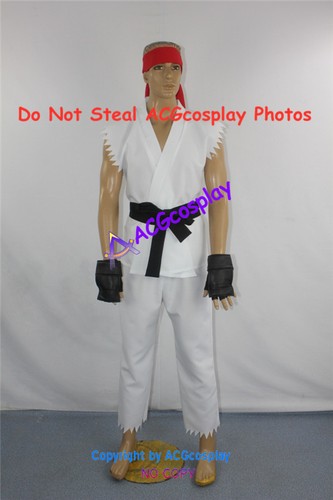 Street Fighter Ryu Adult Cosplay Costume include gloves | eBay