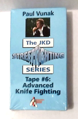 Paul Vunak The JKD Street Fighting Tape Series 6 Advanced Knife Defense ...