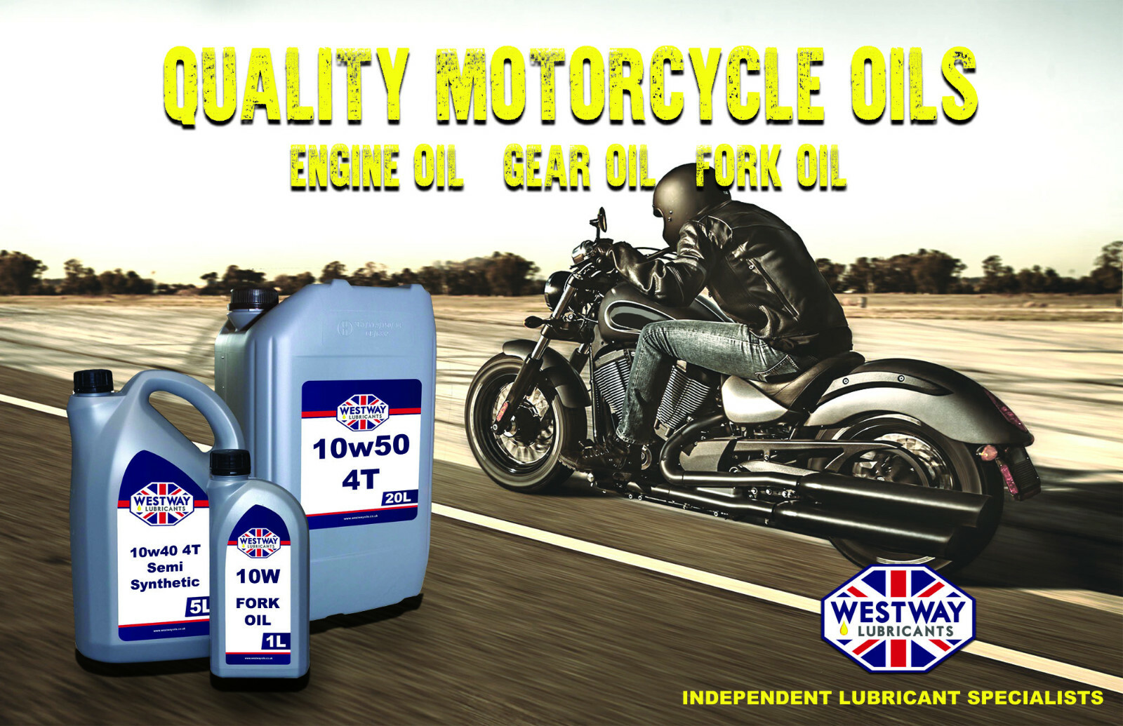 5L Fully Synthetic 10W/50 10W50 Motorcycle Oil 4 Stroke JASO MA2 10W-50 ...