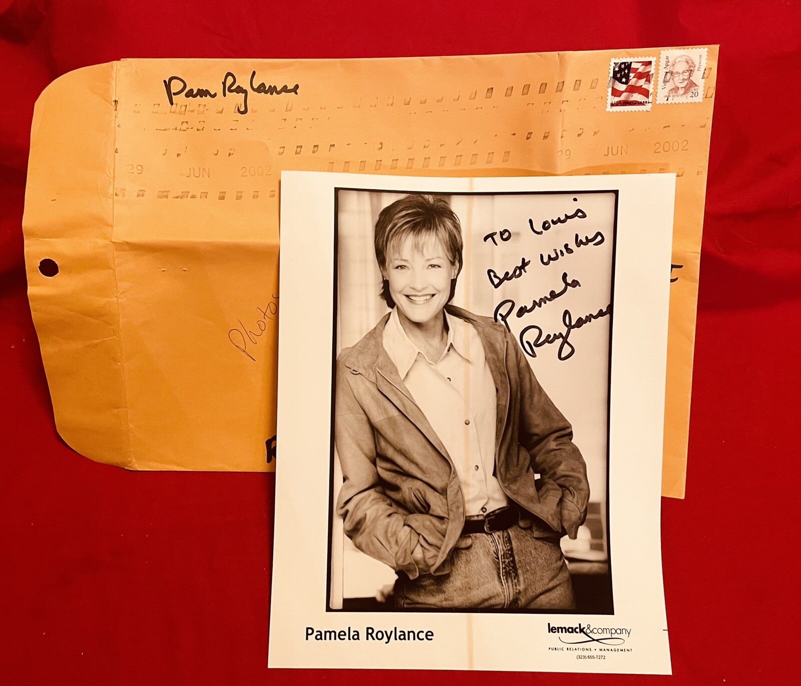 Pamela Roylance Signed Photo 8 x 10 | eBay
