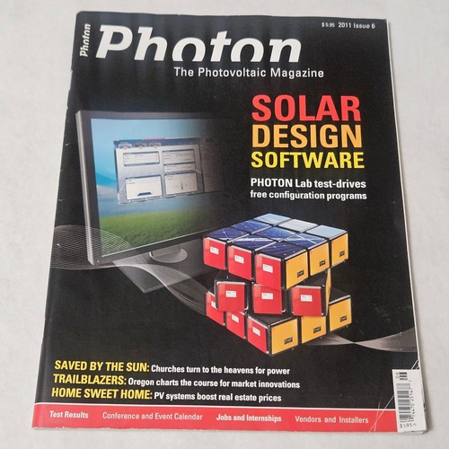 Photon Magazine 2011 Issue 6 Solar Design Software | eBay