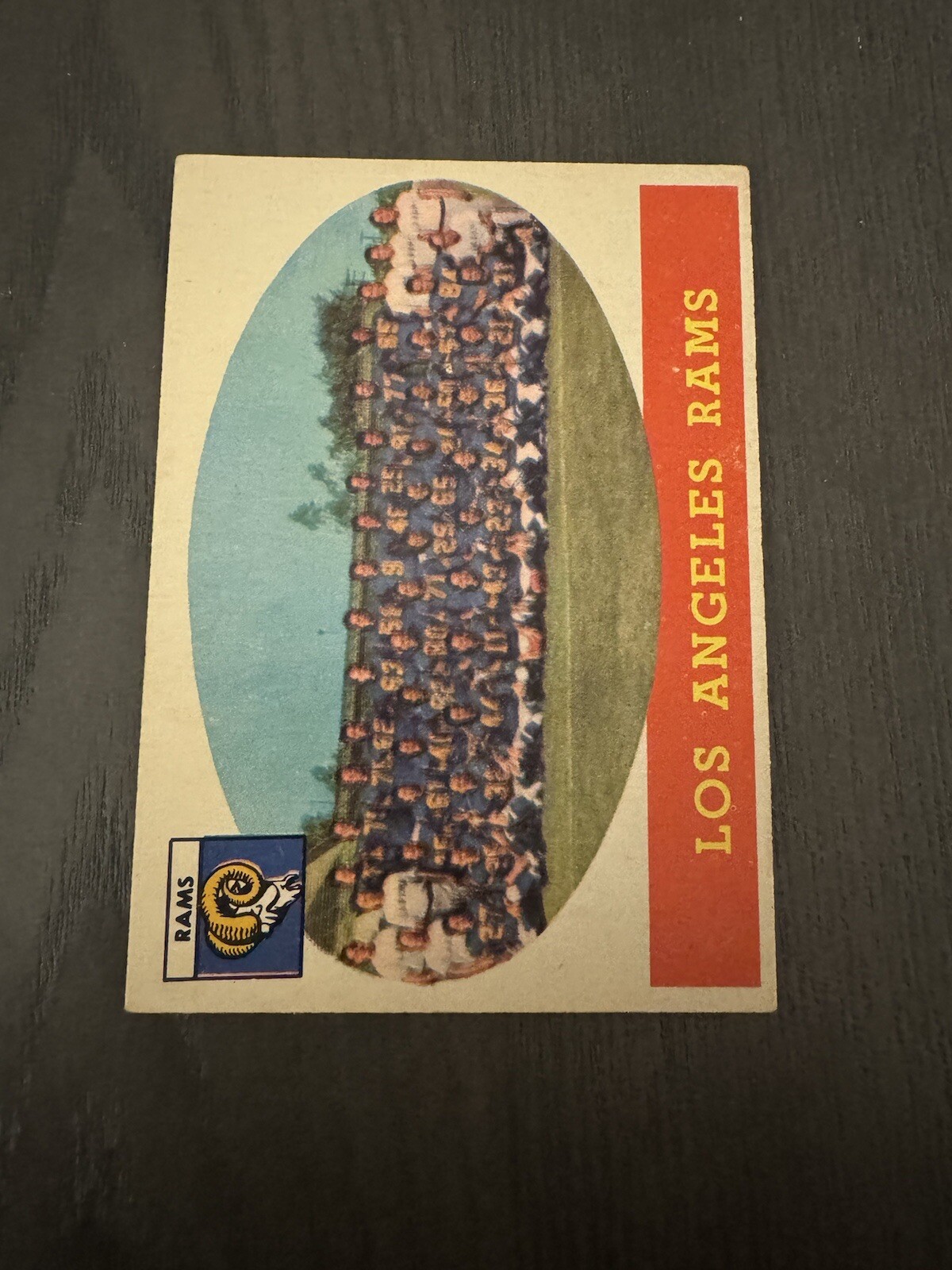 1958 Topps #85 Los Angeles Rams Team Football Card | eBay
