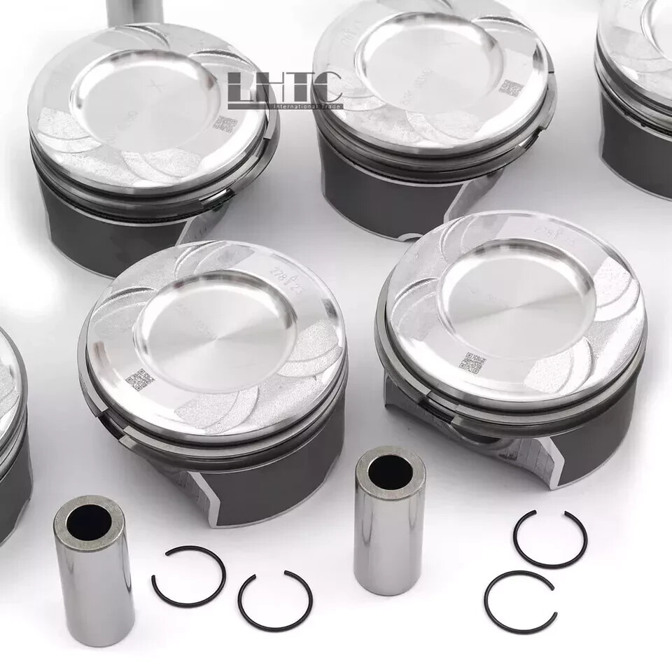 8x Pistons Rings Set For Mercedes-Benz X166 W221 W222 GL500 S500 M278 4 ...