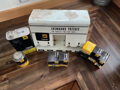 VTG CHEMBOND CAMEL TIRE PATCH REPAIR GAS SERVICE STATION CABINET ...