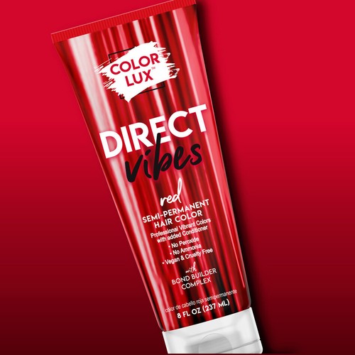 Color Lux Direct Vibes Red Semi Permanent Hair Color | eBay