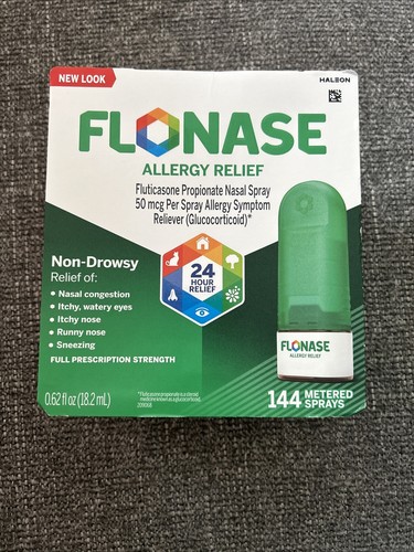 FLONASE 24 Hour Non-Drowsy Nasal Spray Allergy Treatment 0.62oz/144 ...