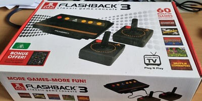 Atari Flashback 3 Classic Game Console UNUSED Excellent Condition! | eBay
