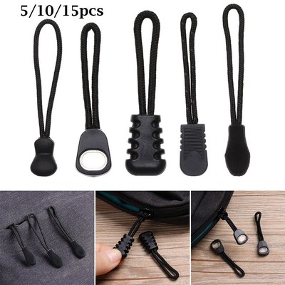 Backpack Zipper Pull Zip Puller Replacement Ends Lock Zips Cord Rope ...