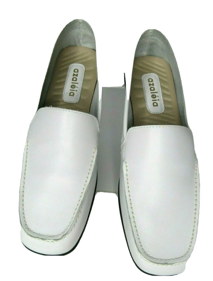 Azaleia Women's Parkway Driving Loafer Slip On Shoes Casual Napa White ...
