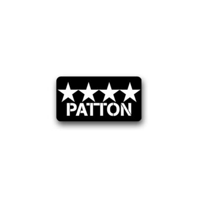 Aufkleber/Sticker 4 Sterne General Patton US Army Amerika USA 13x7cm ...