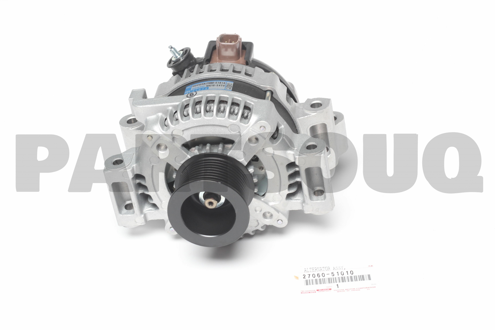 2706051010 Genuine Toyota ALTERNATOR ASSY 27060-51010 | eBay