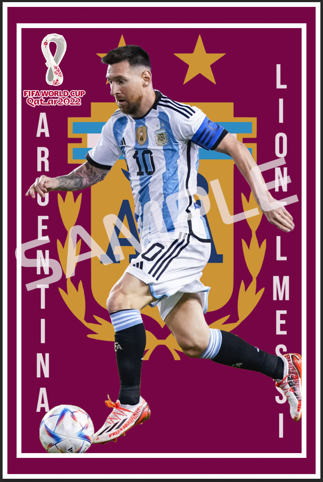 Messi Argentina 2022 Png