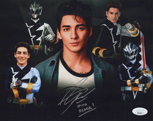 CHANCE PEREZ Signed 8x10 POWER RANGERS Photo DINO FURY Autograph JSA ...
