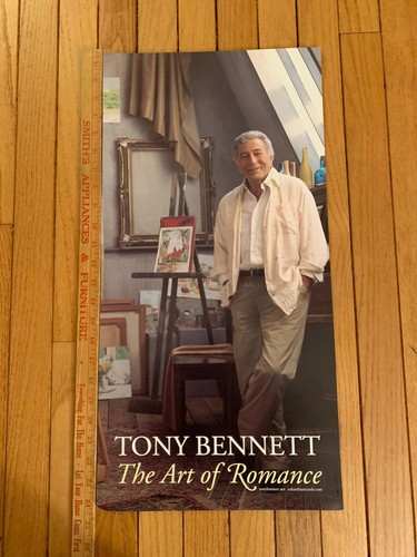 Tony Bennett The Art Of Romance Album Music Store Promo Poster | eBay UK