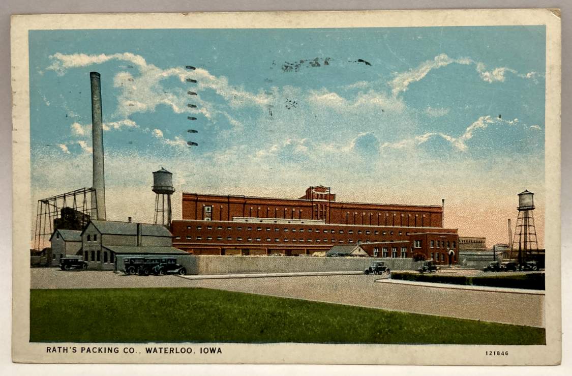Rath's Packing Company, Waterloo, Iowa IA Vintage Factory Postcard | eBay