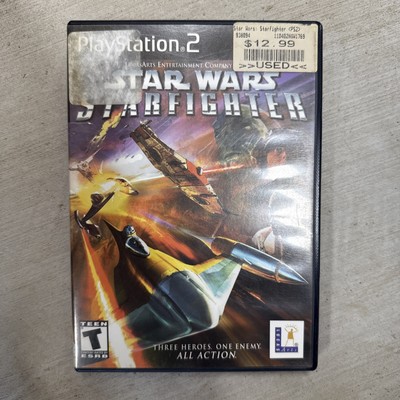 Star Wars Starfighter PS2 PlayStation 2 - Complete CIB Tested Ships ...