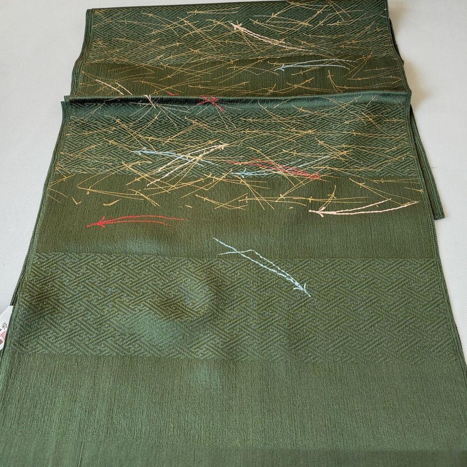 Pure Silk Hand-Knitted ObiJime & Obiage Set, Traditional Japanese ...