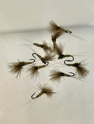 10-CDC BIOT COMPARADUN BWO DRY FLIES #22 TIED ON TMC 100BL’S FLY ...