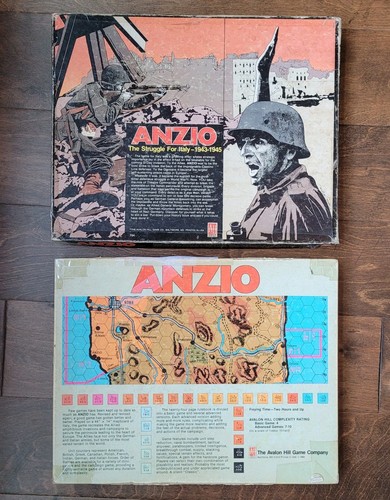 Anzio Struggle For Italy 1943-1945 4th Edition War Board Game, w ...