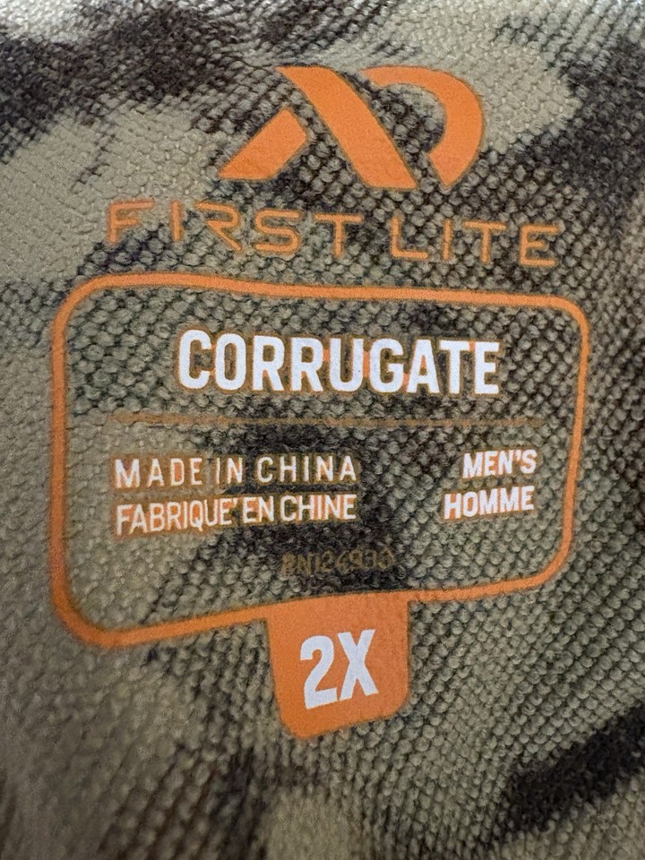 First Lite Corrugate Guide Pants Size 2X | eBay