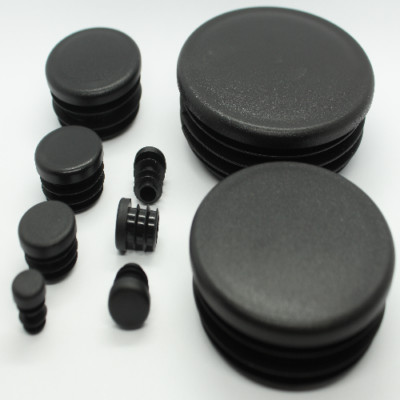 Round Plastic Post Caps Tube End Inserts Blanking Plugs Bungs steel ...
